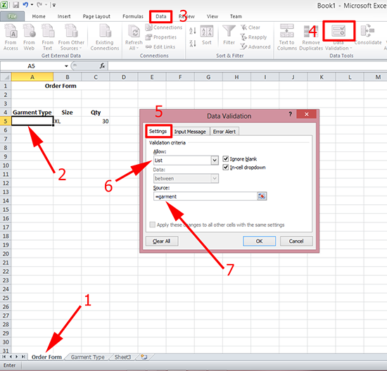 Excel Creating A Dropdown Box From Data On Another Sheet PeteNetLive