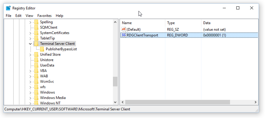Remote desktop error 0x5000004