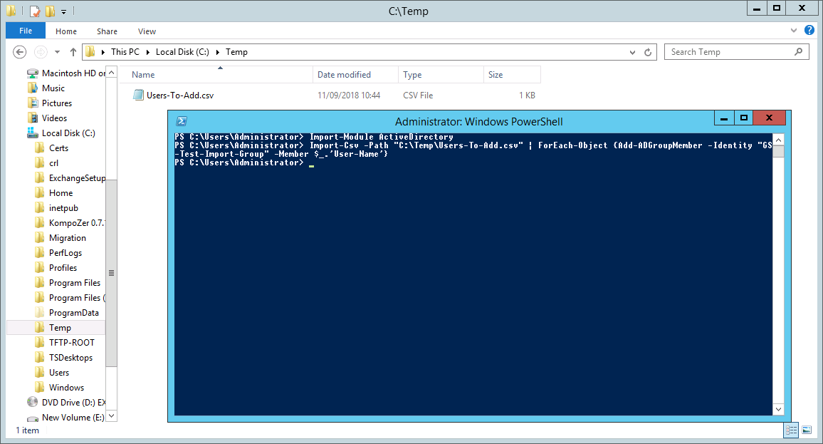 PowerShell Bulk Add Remove Users From Groups PeteNetLive