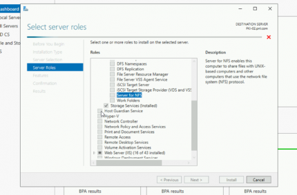 Adding a Windows Server NFS Share to VMware ESX | PeteNetLive