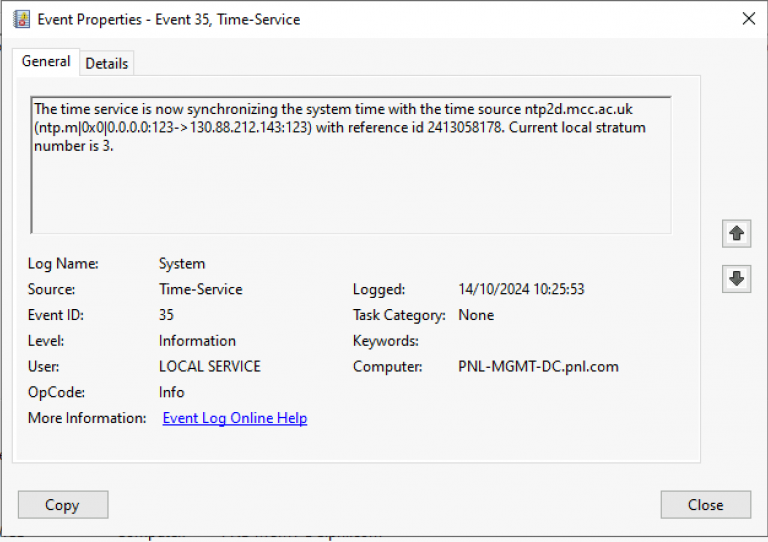 Windows: Setting Domain Time | PeteNetLive