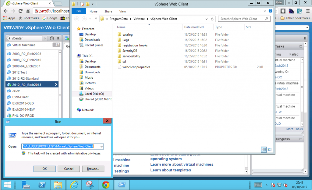vSphere Disable Timeout