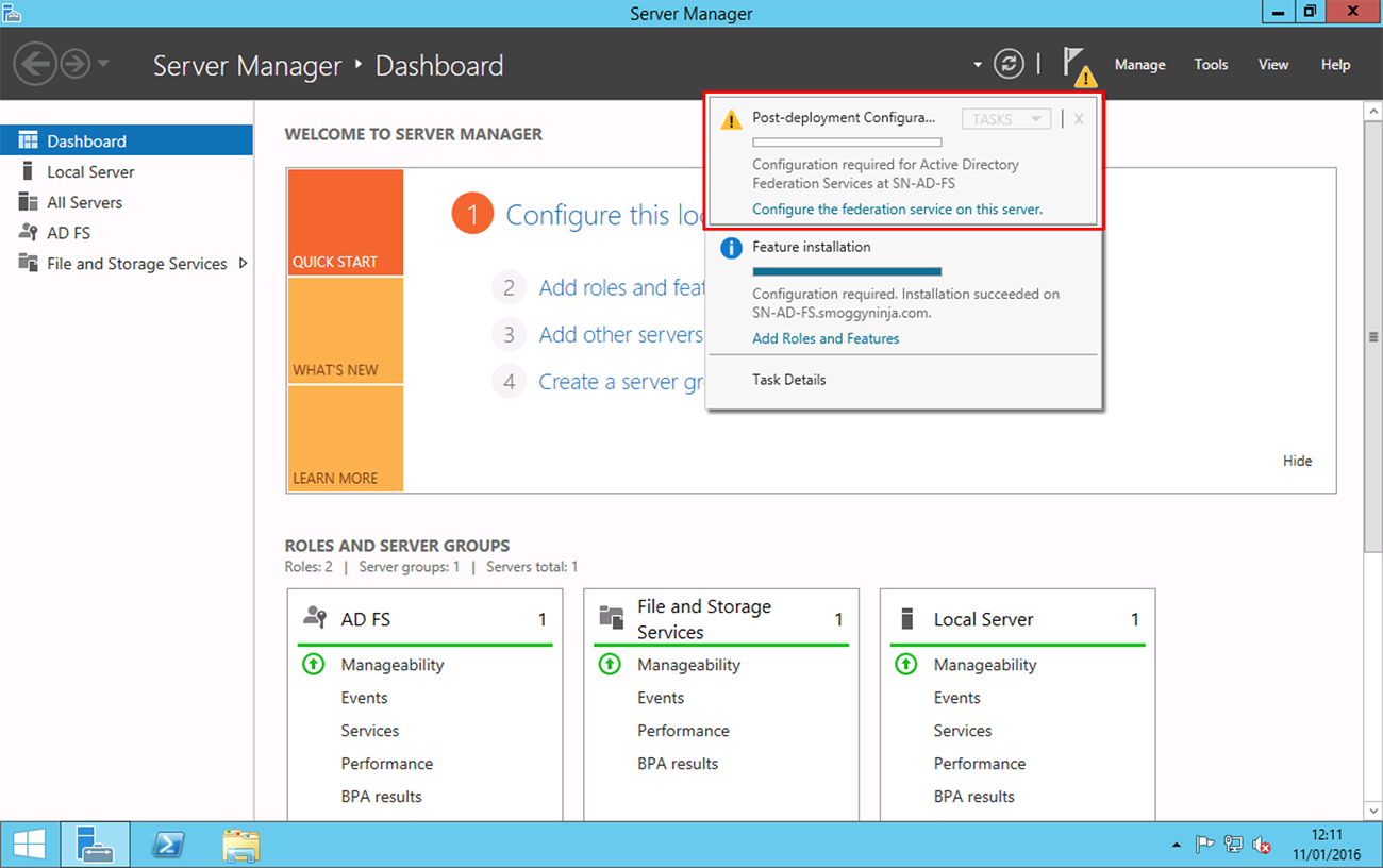 Deploy Active Directory Federation Services | PeteNetLive