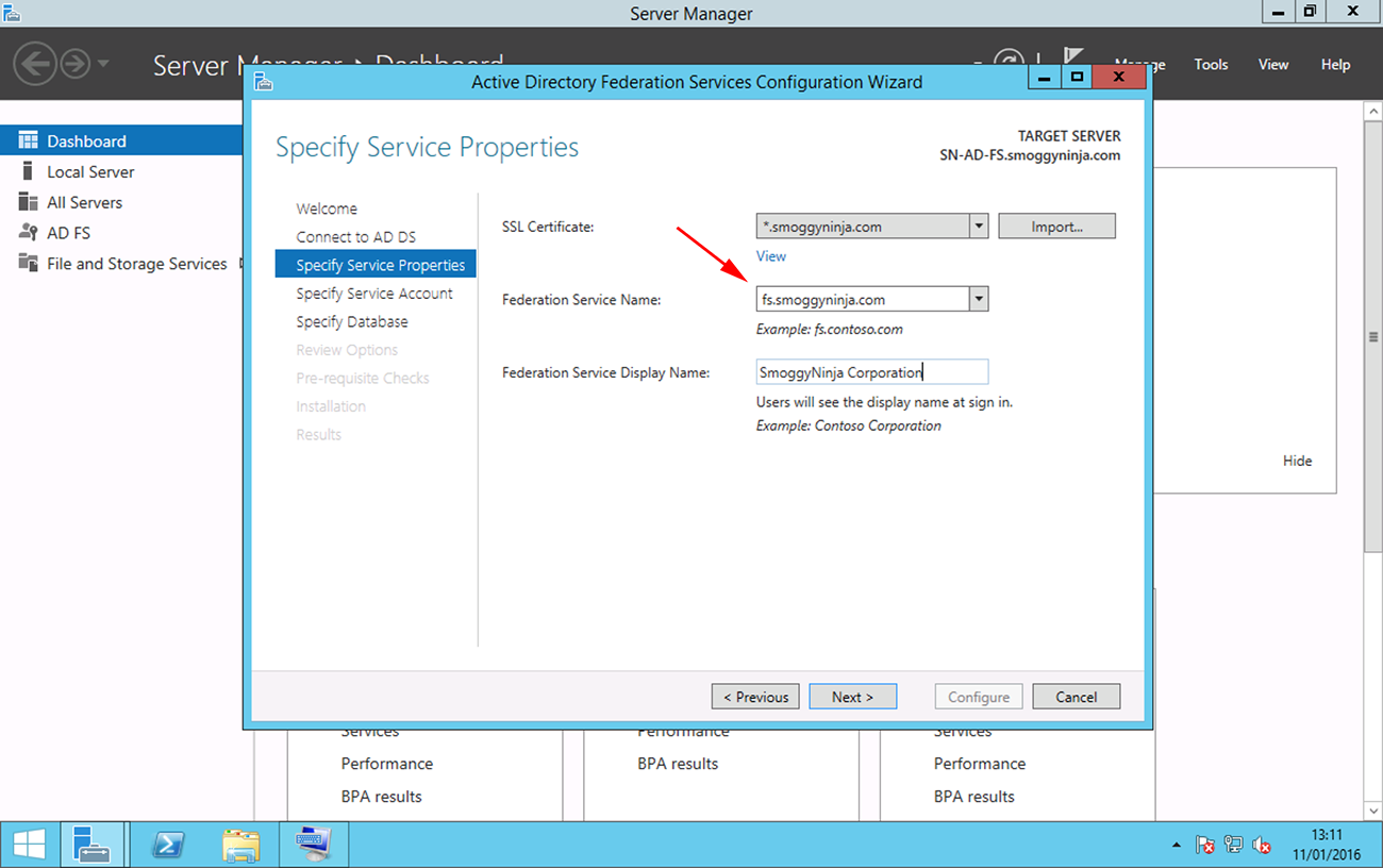 Deploy Active Directory Federation Services | PeteNetLive