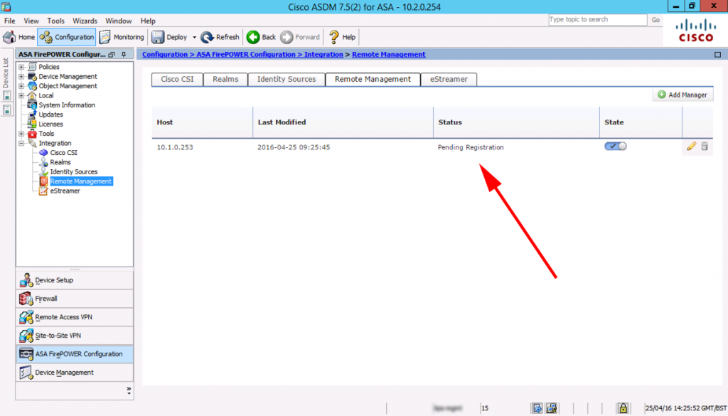 Cisco Add FirePOWER Module to FirePOWER Management Center | PeteNetLive