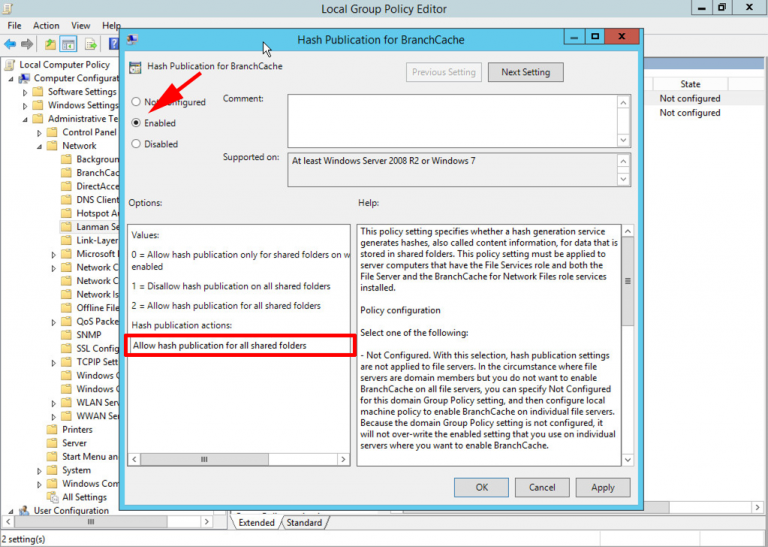Windows BranchCache (Hosted and Distributed) | PeteNetLive
