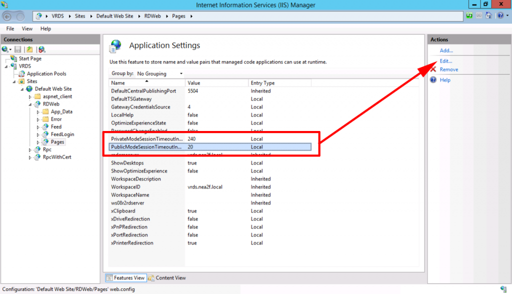 Remote Desktop Web - Session Timeouts (Altering) | PeteNetLive