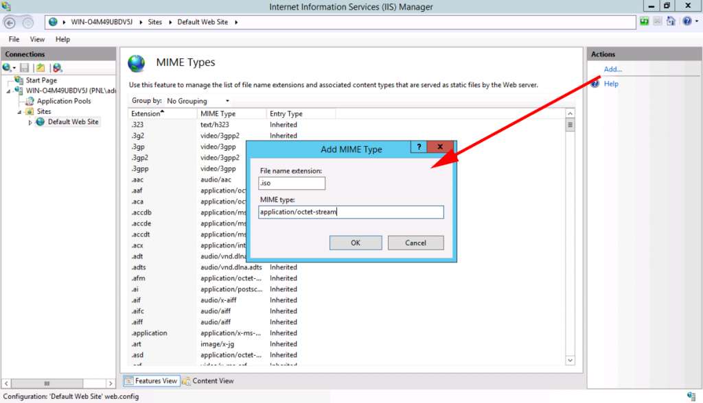 IIS - Cannot Download File From Website (With Extension .xyz) | PeteNetLive