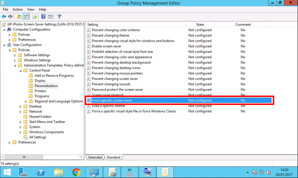 Windows Deploy and Configure Photo Screen Saver via GPO | PeteNetLive
