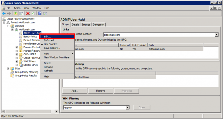 ADMT (Active Directory Migration Tool) Domain Migration – Part 2 ...