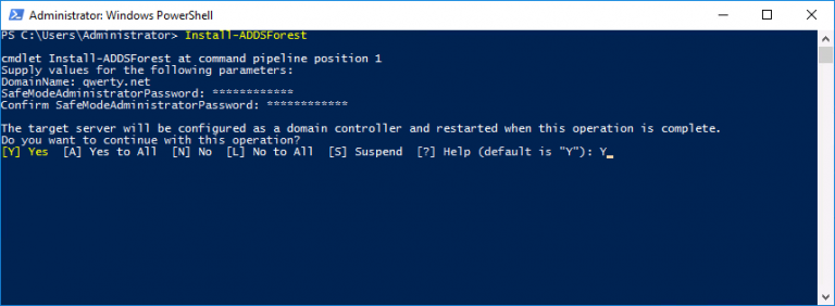 PowerShell: Creating Domains and Domain Controllers | PeteNetLive
