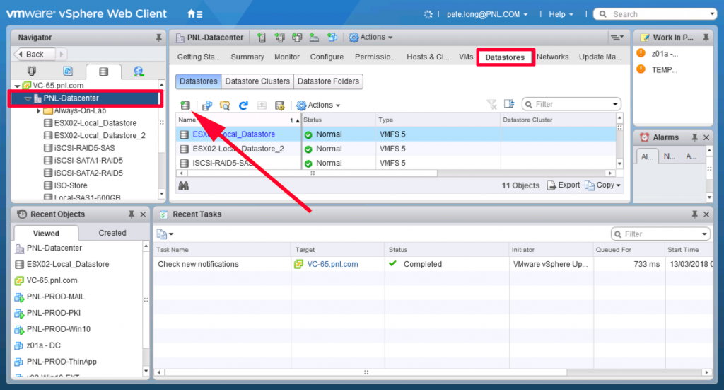 VMWare vSphere: Adding NFS Storage | PeteNetLive