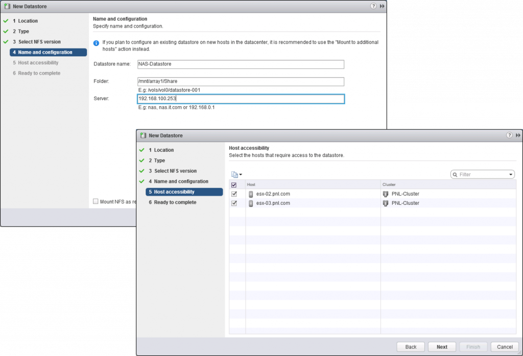 VMWare vSphere: Adding NFS Storage | PeteNetLive