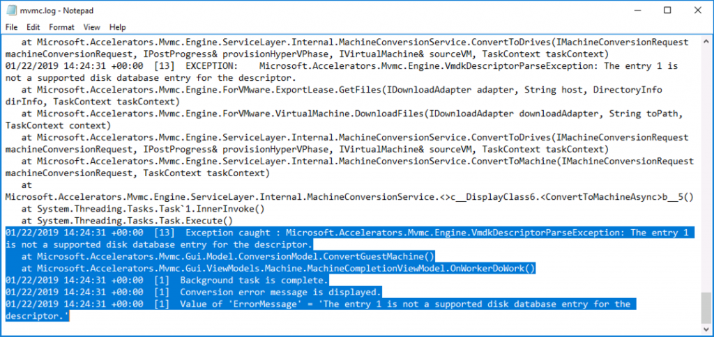 Conversion Error 'Unsupported Disk Database Entry' | PeteNetLive