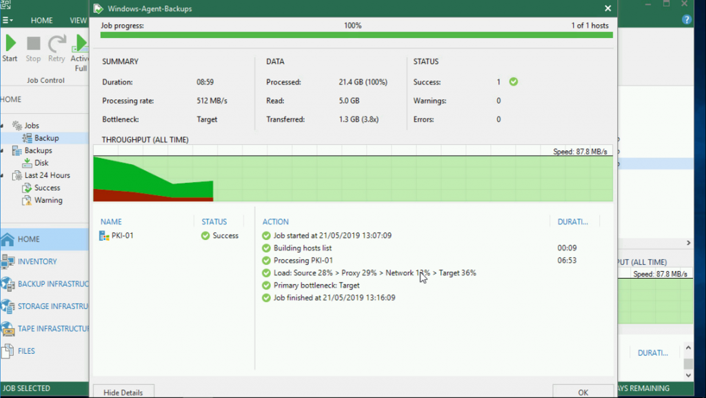 Veeam: Restore/Migrate vSphere VM to Hyper-V | PeteNetLive