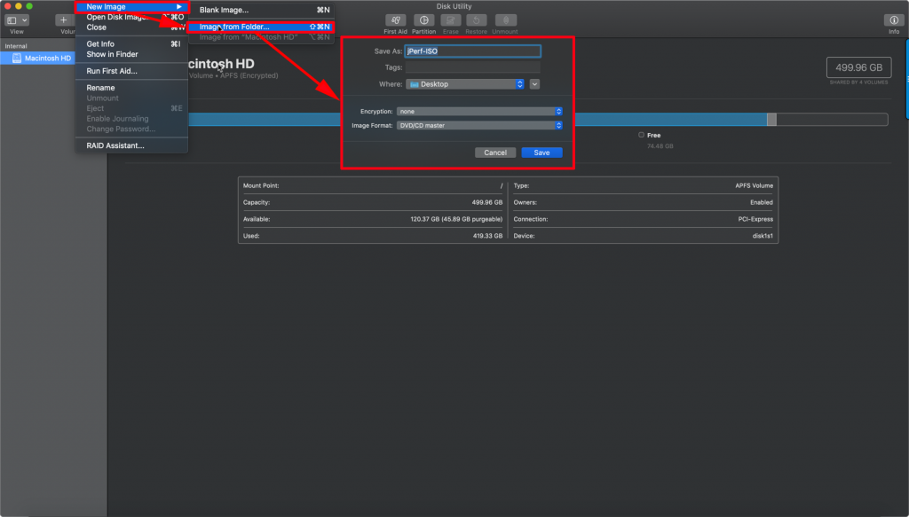 macOS: Create an ISO From a Folder | PeteNetLive