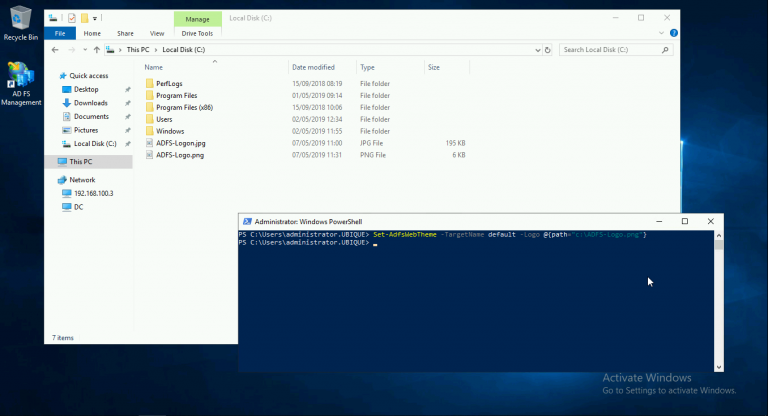 ADFS Logon Page: Change Images and Logos | PeteNetLive