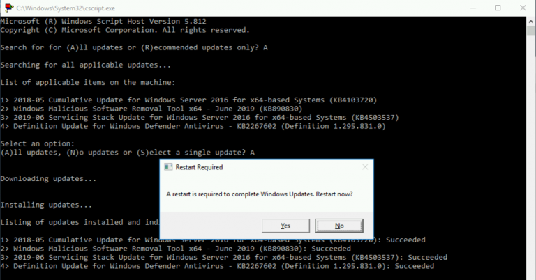 Windows 10 & Windows Server Update Error 0x800705b4 | PeteNetLive