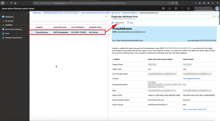 Azure AD Connect: Correct Or Remove Duplicate Values | PeteNetLive