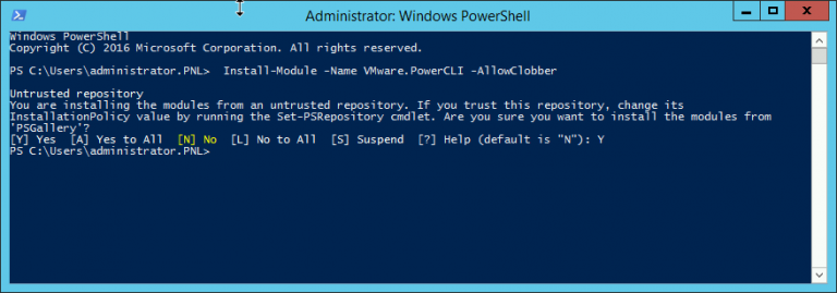 VMware: Install PowerCLI | PeteNetLive