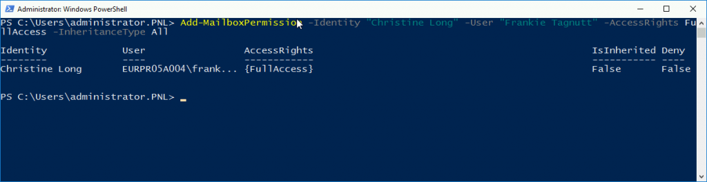 Hybrid Exchange: 'Mailbox Delegation' Missing? | PeteNetLive