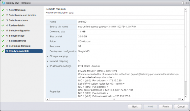 VMware Unified Access Gateway: Horizon Deployment | PeteNetLive