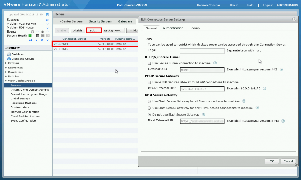VMware Unified Access Gateway: Horizon Deployment | PeteNetLive