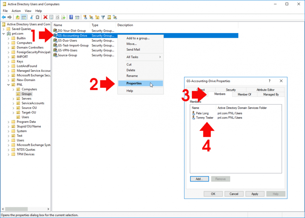 Apply Group Policy To a Security Group | PeteNetLive