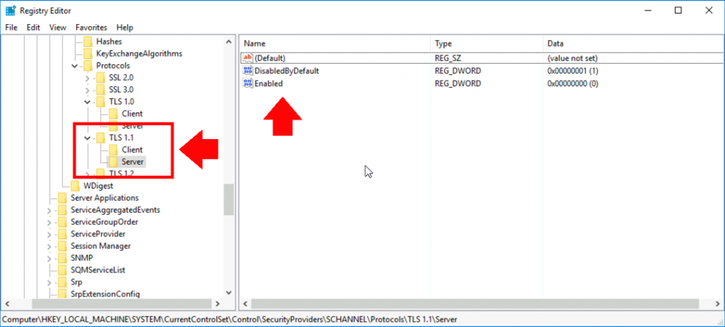 Windows Server: Disabling SSL 3.0, TLS 1.0, and TLS 1.1 | PeteNetLive