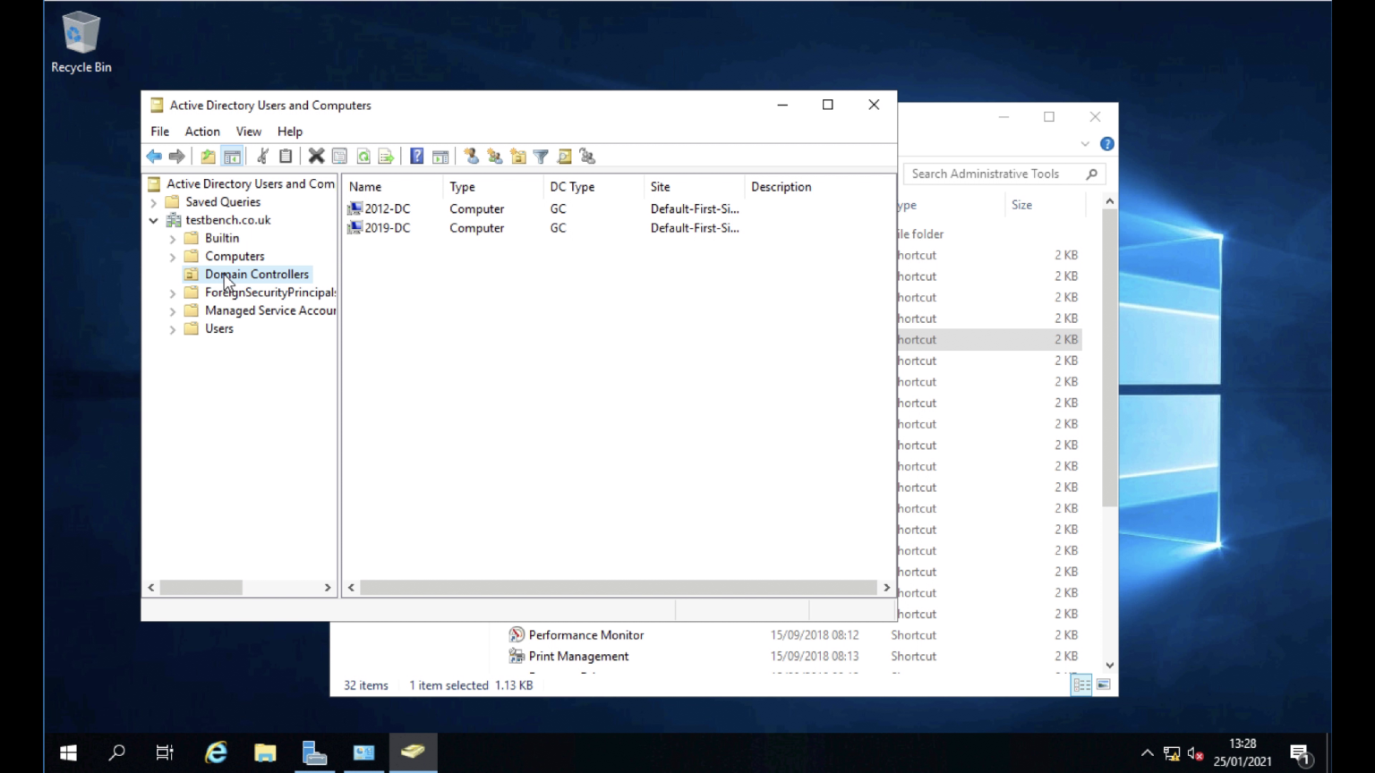 Migrate From Server 2012 to Server 2019 Domain Controllers