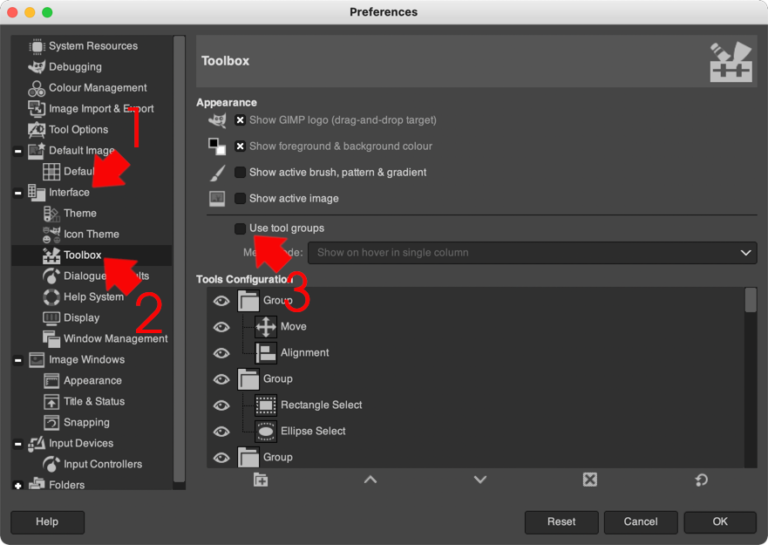 GIMP: Post Upgrade Tools Missing? | PeteNetLive