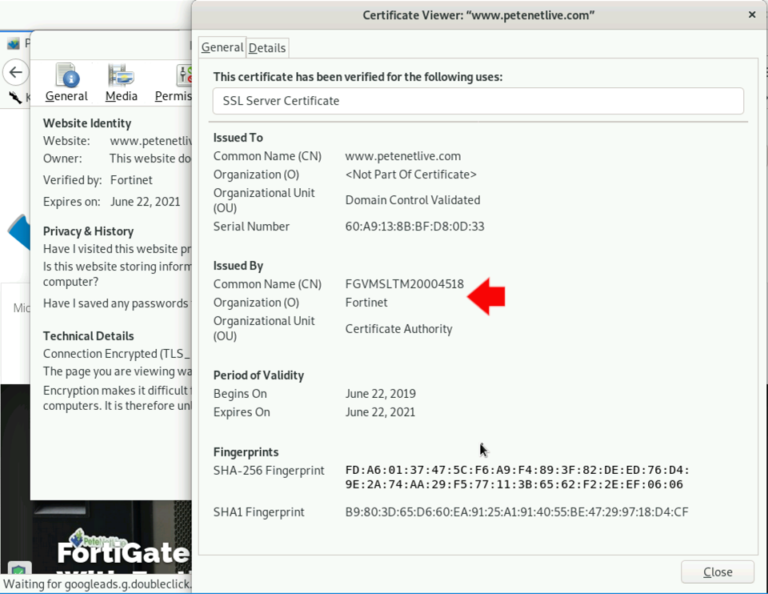 FortiGate: SSL Inspection (HTTPS Inspection) | PeteNetLive