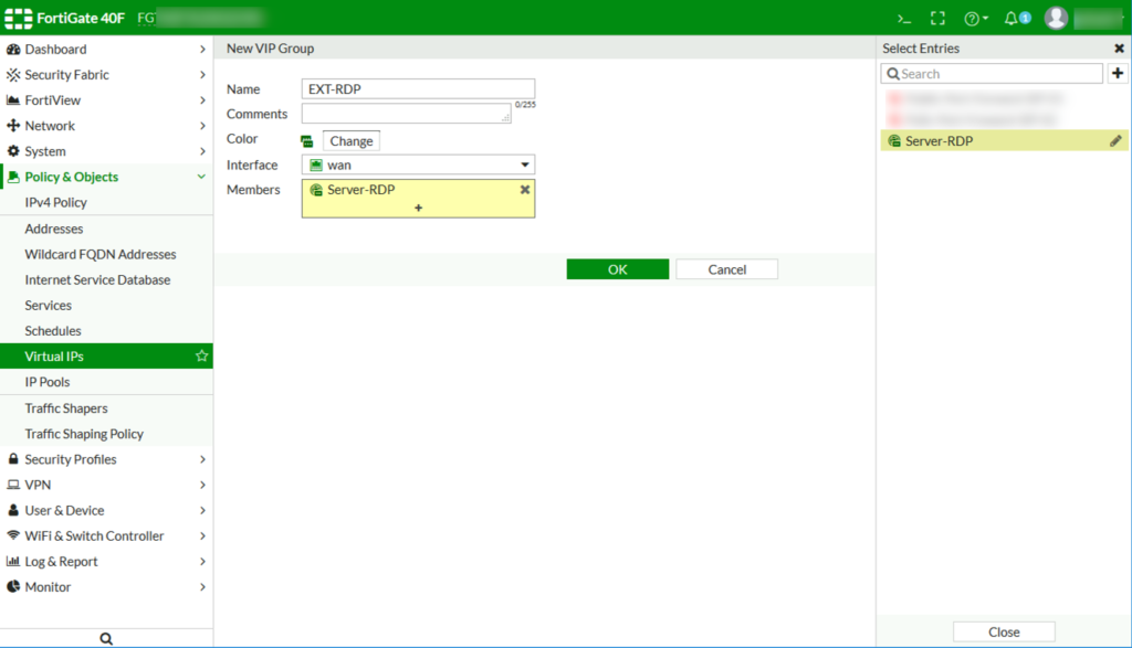 FortiGate Port Forwarding | PeteNetLive