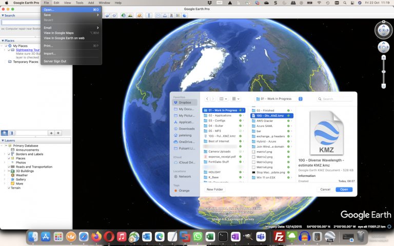 How To Open KMZ Files | PeteNetLive