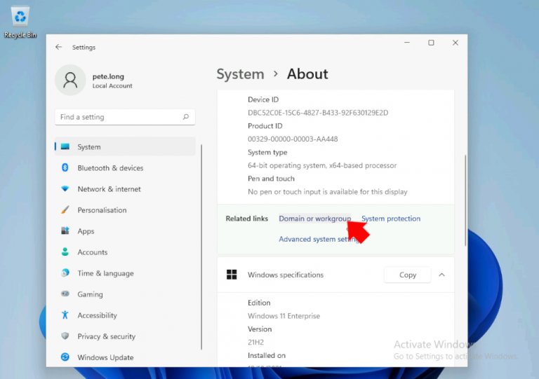 How to Join Windows 11 to a Domain | PeteNetLive
