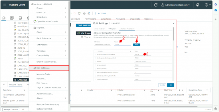 VMware - Cannot Cut, Copy, or Paste to VM | PeteNetLive
