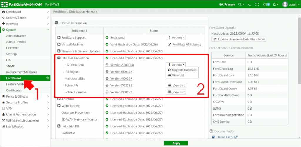 FortiGate IPS (IDS) | PeteNetLive