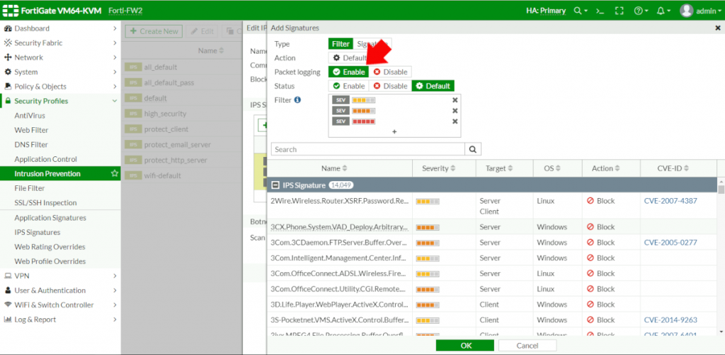 FortiGate IPS (IDS) | PeteNetLive