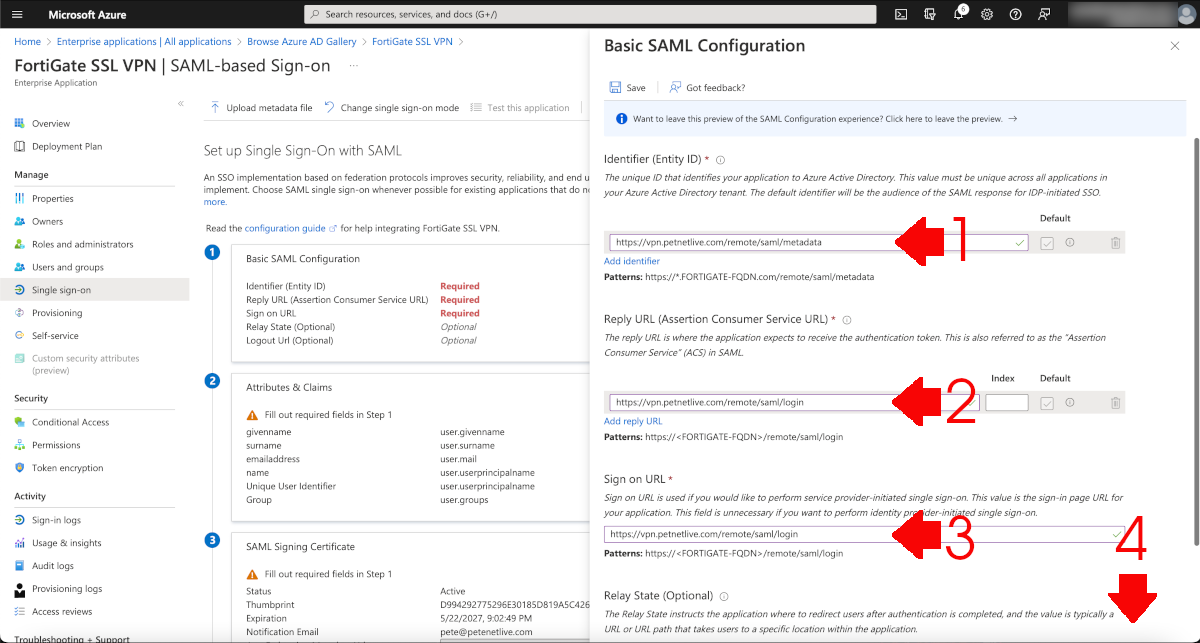 FortiClient Azure Authentication | PeteNetLive