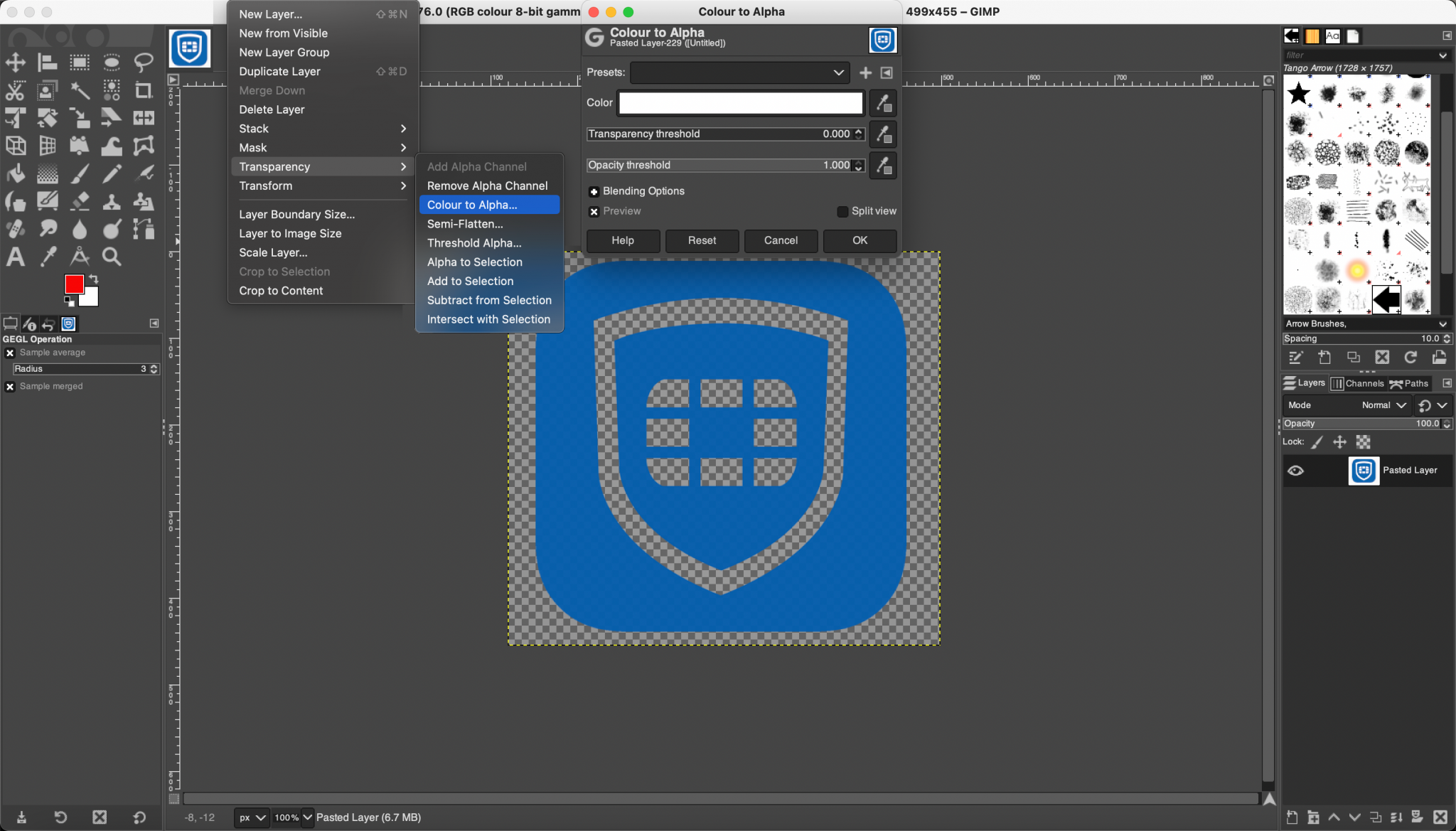 GIMP Removing Colour From An Image PeteNetLive