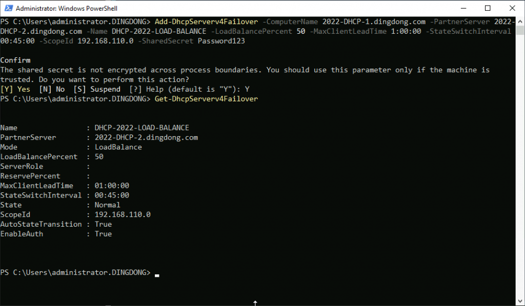 Windows: Migrate DHCP HA | PeteNetLive