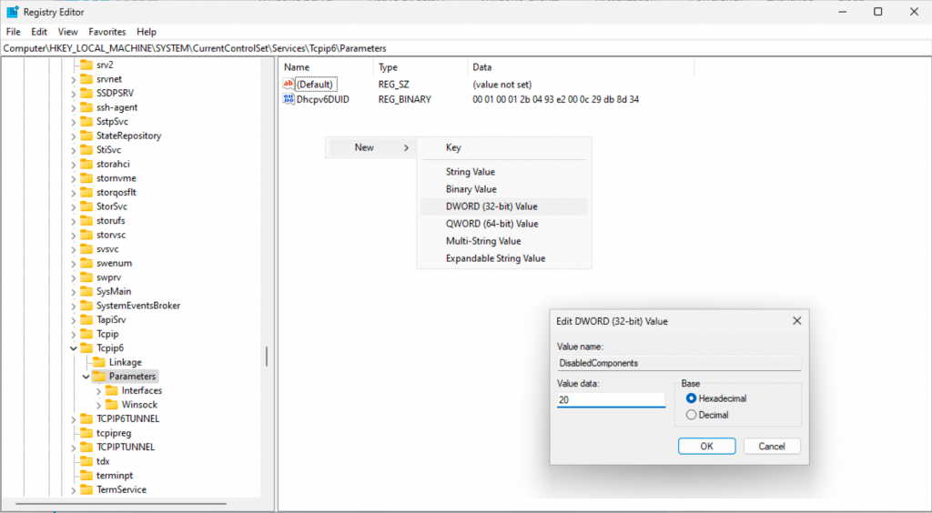 Disabling IPv6 | PeteNetLive