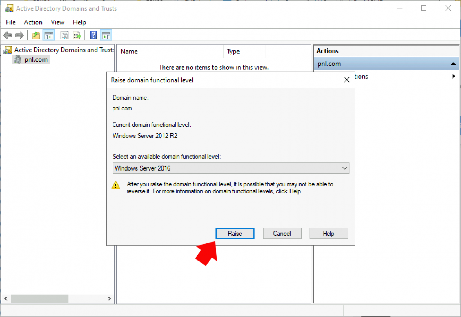 Considerations Before Upgrading Functional Levels | PeteNetLive