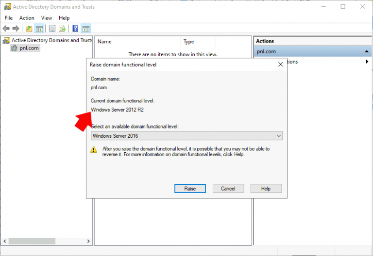 Considerations Before Upgrading Functional Levels | PeteNetLive