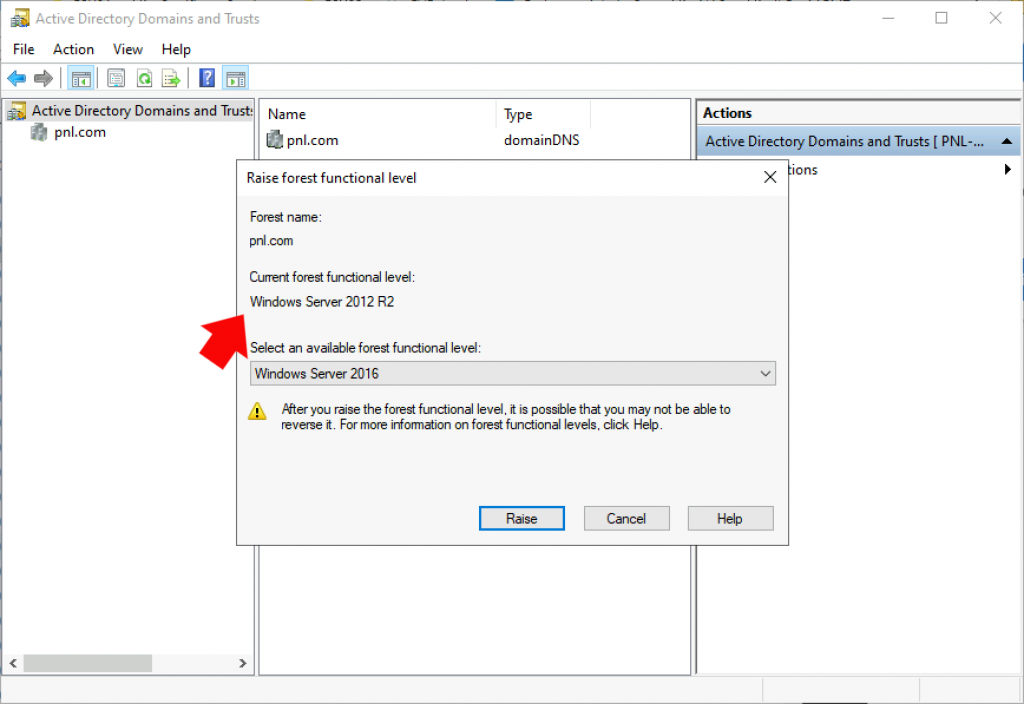 Considerations Before Upgrading Functional Levels | PeteNetLive