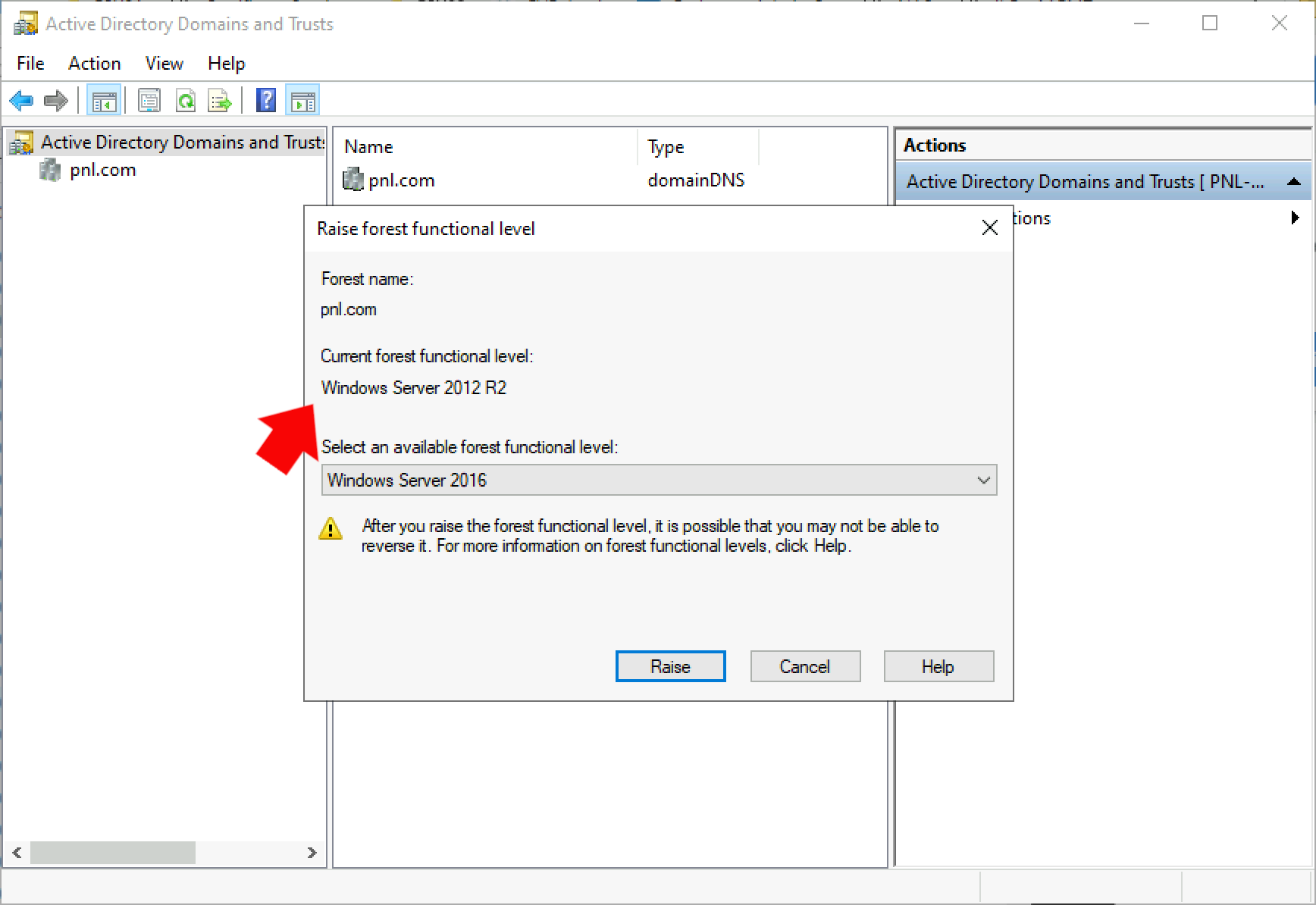 Considerations Before Upgrading Functional Levels | PeteNetLive