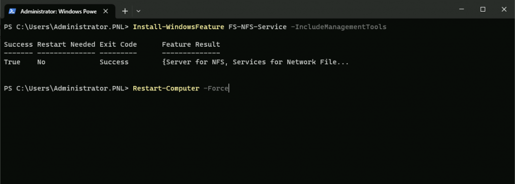 Windows Create NFS Share | PeteNetLive