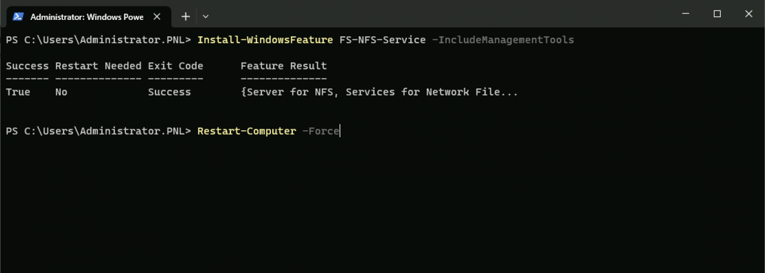 Windows Create NFS Share | PeteNetLive