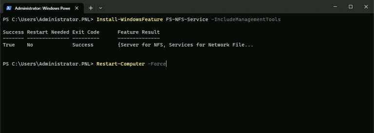 Windows Create NFS Share | PeteNetLive