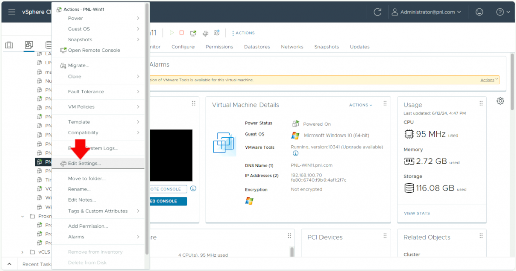 VMware vSphere Adding vTPM | PeteNetLive
